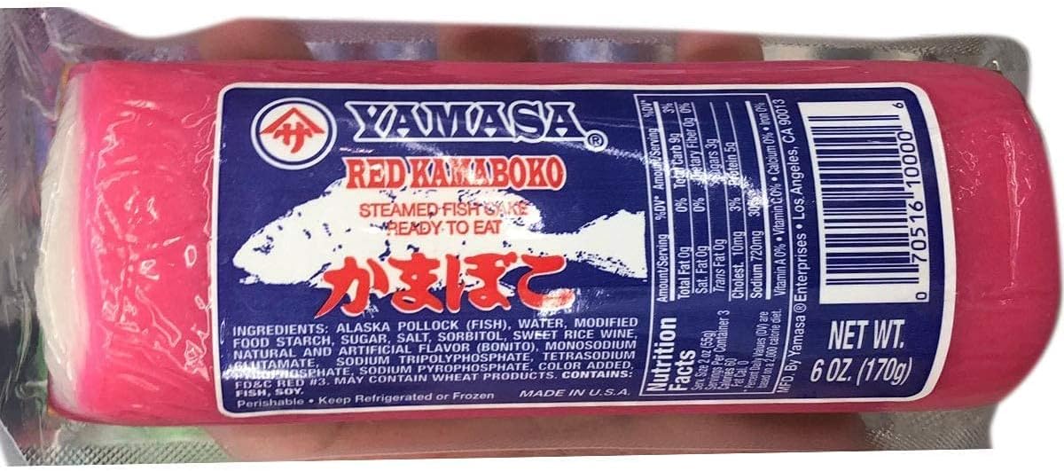 Amazon.com: Yamasa Narutomaki | Japanese Fish Cake | Premium Kamaboko ...