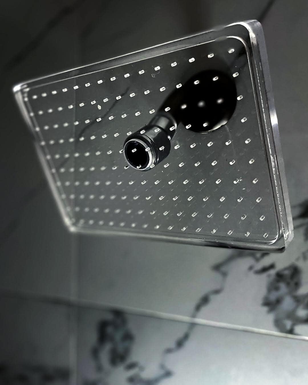 PREMIUM Large Shower Head by Clear Shower XL - Clear Model, FIRM ...