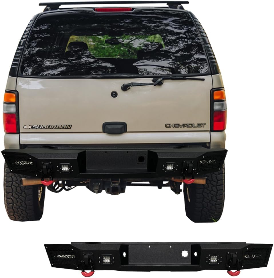 Amazon.com: VIJAY Rear Bumper Compatible with 2000-2006 Chevy Suburban ...