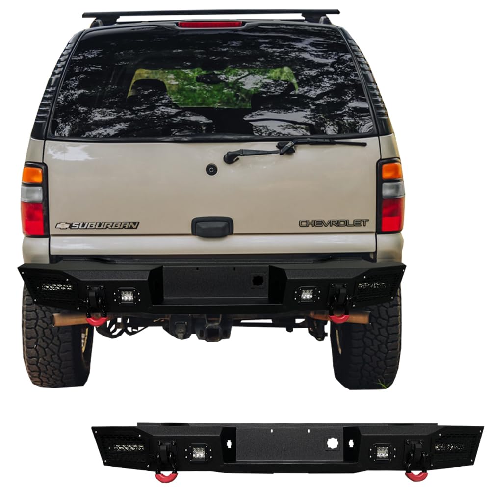 Amazon.com: VIJAY Rear Bumper Compatible with 2000-2006 Chevy Suburban ...