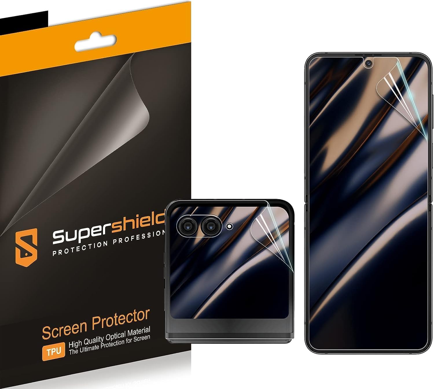 Amazon.com: Supershieldz (2 Pack) Designed for Motorola Razr+ / Plus ...