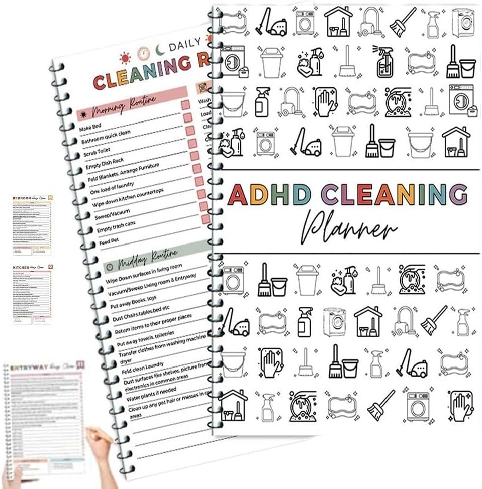 Amazon.com : ADHD Cleaning and Organizing Tool Kit, Adhd Cleaning ...