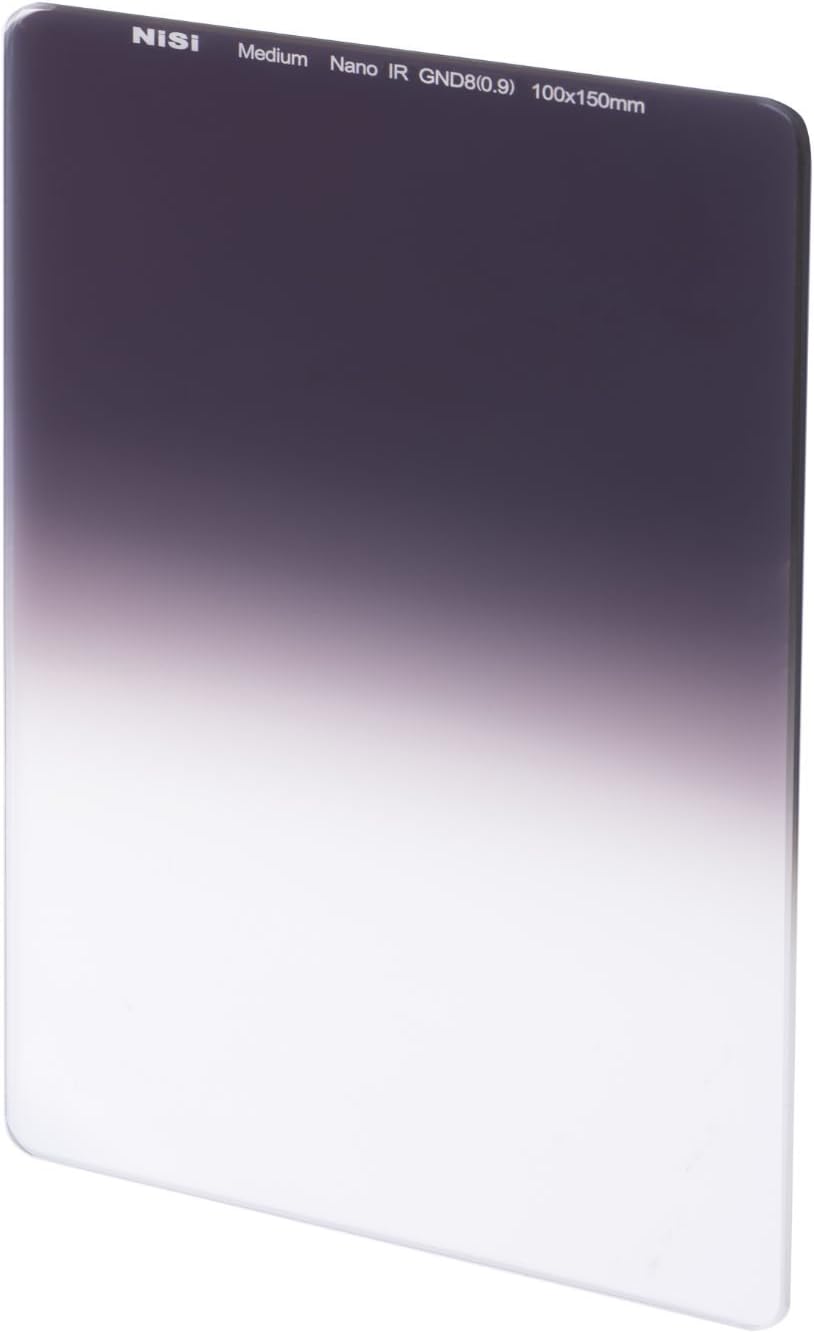 Amazon.com : NiSi ND4 100x150mm Medium GND Filter | 2-Stop Medium ...