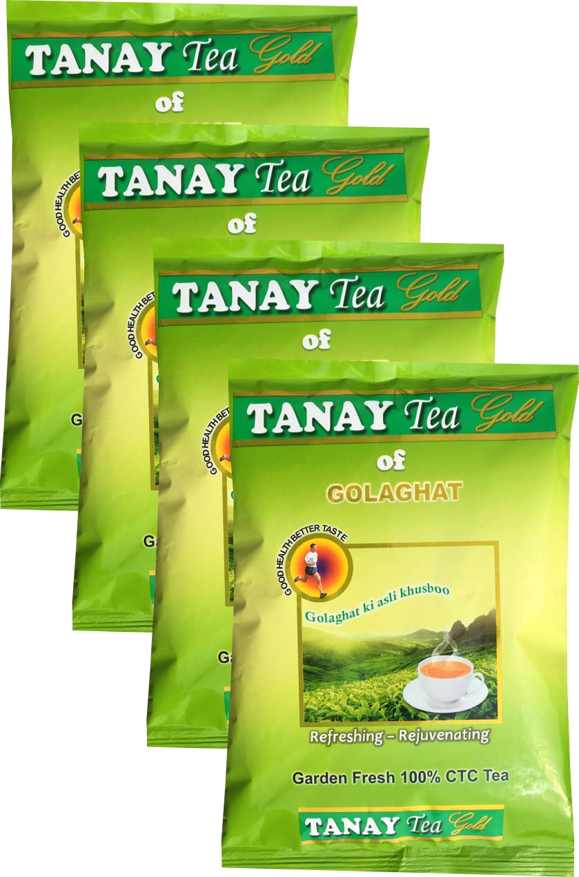 TANAY Tea Gold 500g Pack of 4 : Amazon.in: Grocery & Gourmet Foods