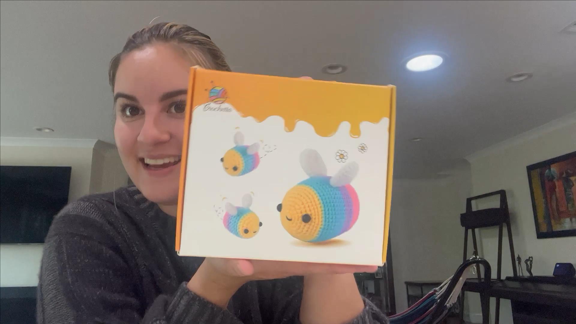 Watch Unboxing and Product Showcase& Crochet Rainbow Bee Family on ...