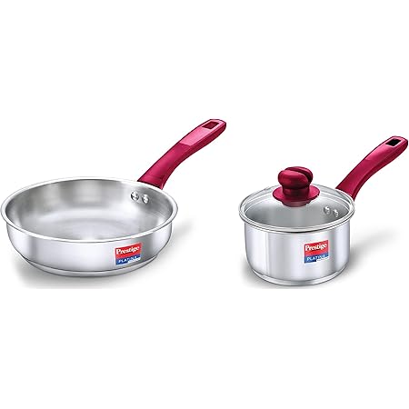 Buy Prestige Platina Popular Gas and Induction Compatible Fry Pan, 240 ...