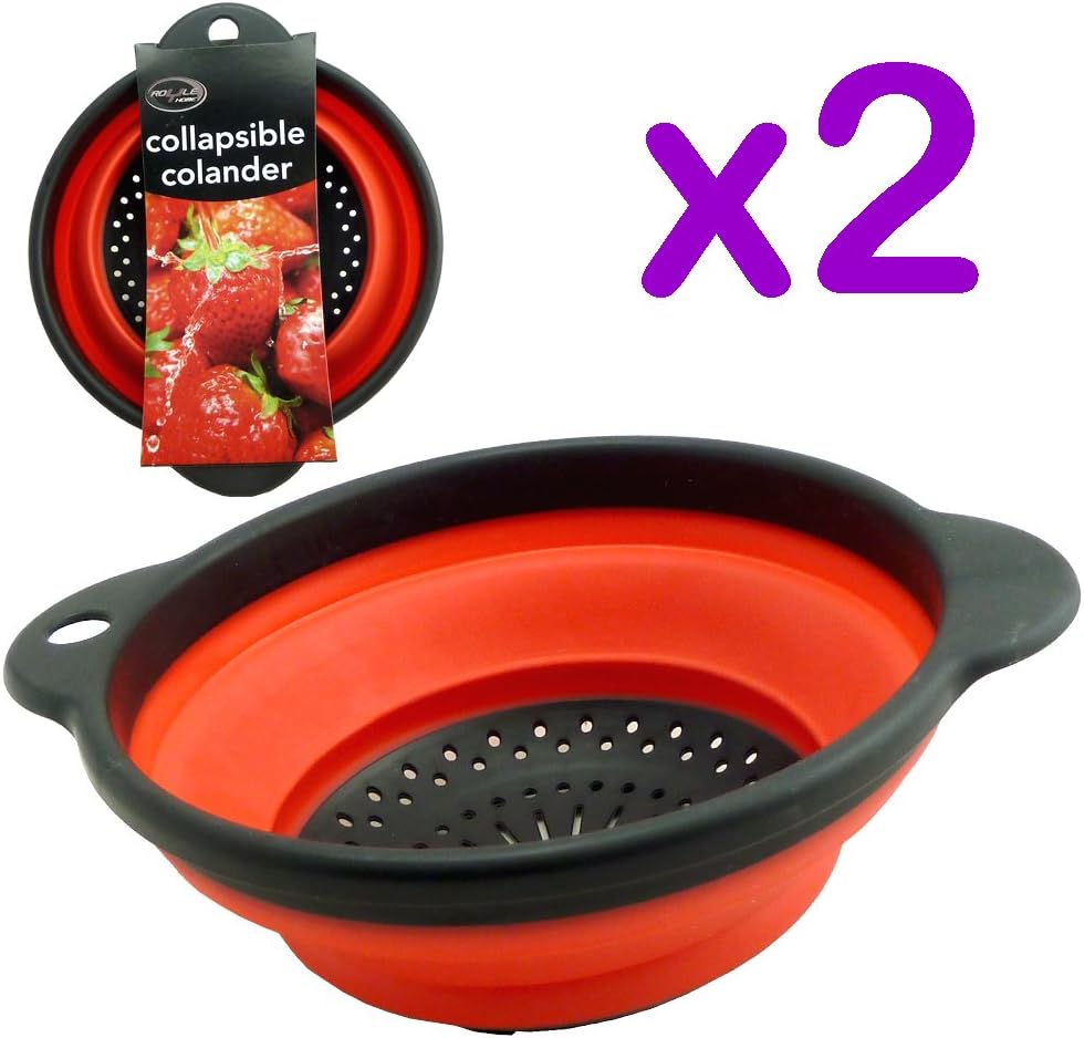 Kitchen Collapsible Colander - 19 cm Diameter - Space Saving Design ...