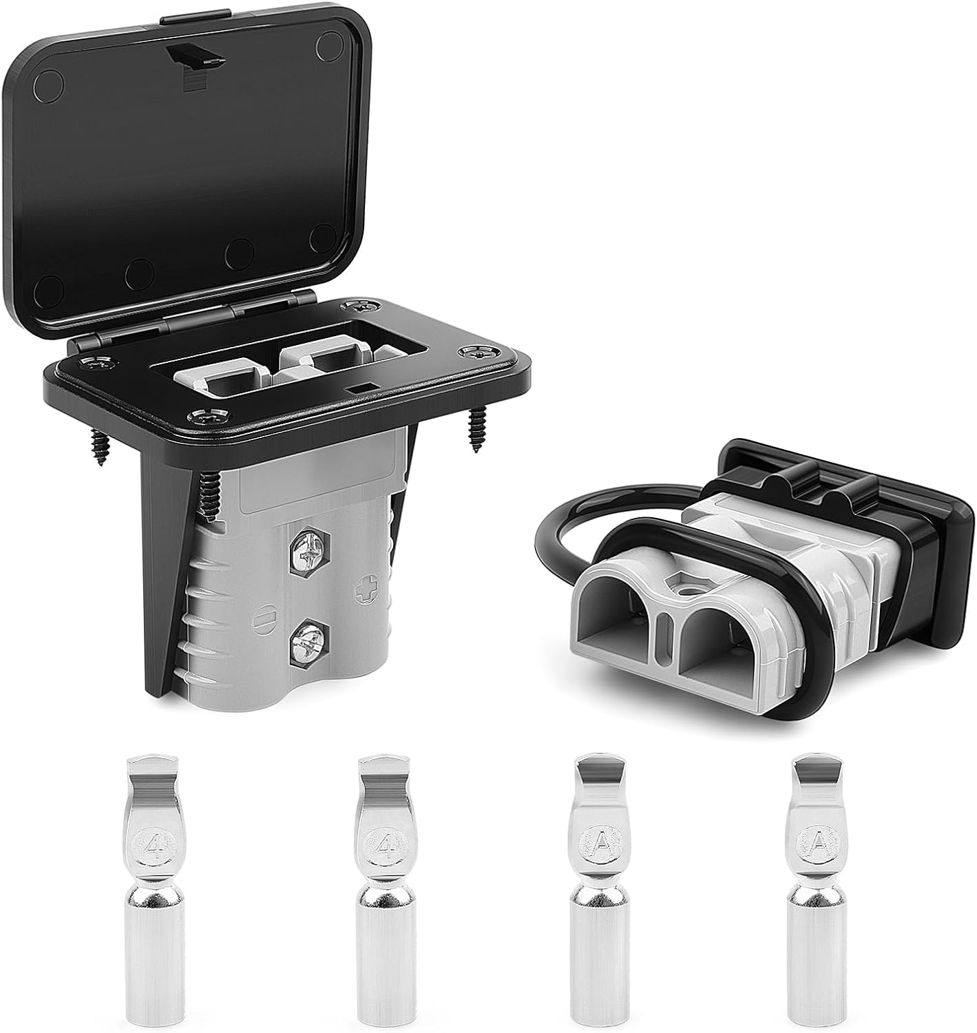 Amazon.com: Delgada 120A Battery Quick Connect/Disconnect Connector ...