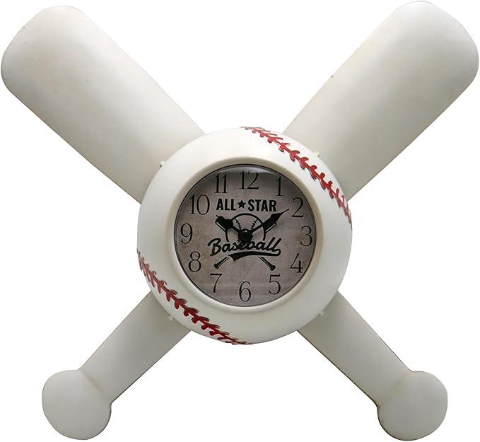 Amazon.com: Baseball Gifts For Boys 8-12 Baseball Wall Clock Boys Room ...