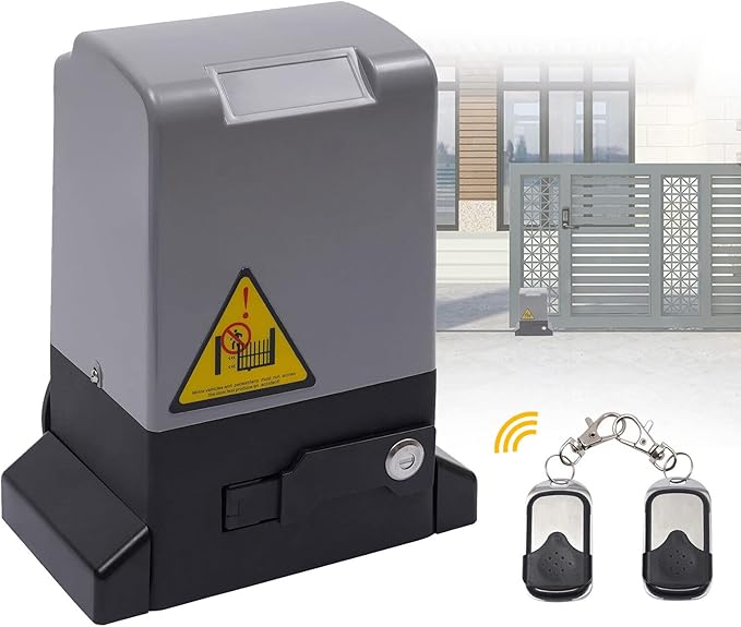 Amazon.com: Automatic Sliding Gate Opener with 2 Remote Controls, 2600 ...