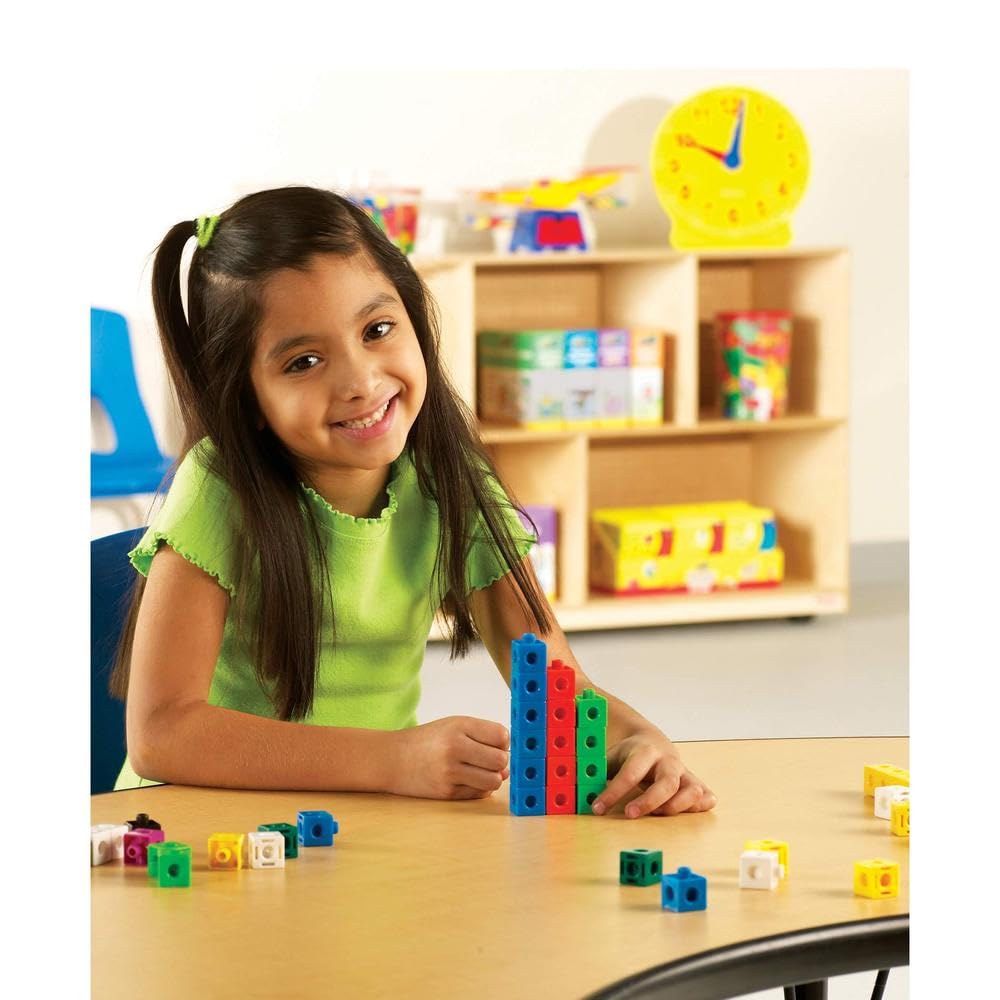 Learning Resources Snap Cubes (Set of 1,000) Cube Counters, Classroom ...