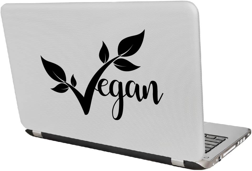 Amazon.com: Vegan V Leaf Car Vinyl Sticker Decal Bumper Sticker for ...