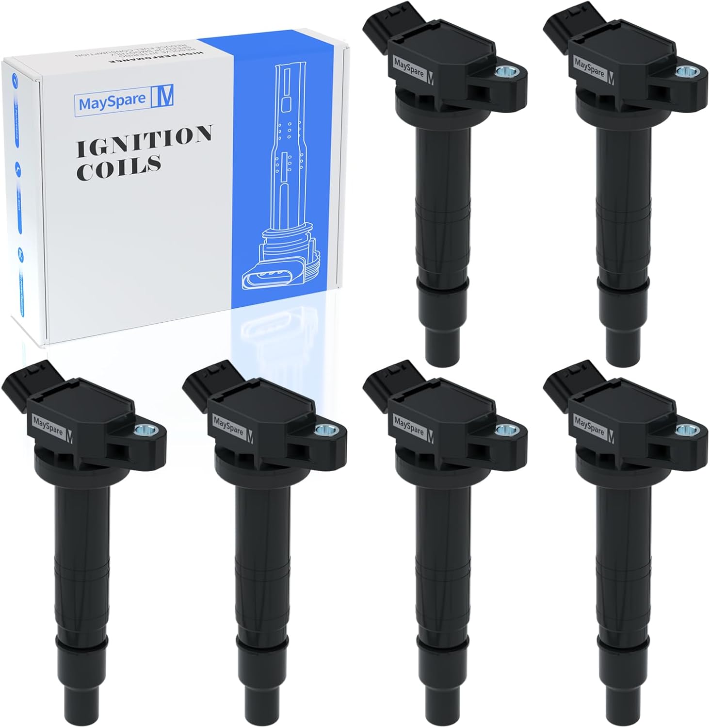 Amazon.com: MaySpare Ignition Coil Pack Compatible with 2005-2014 ...