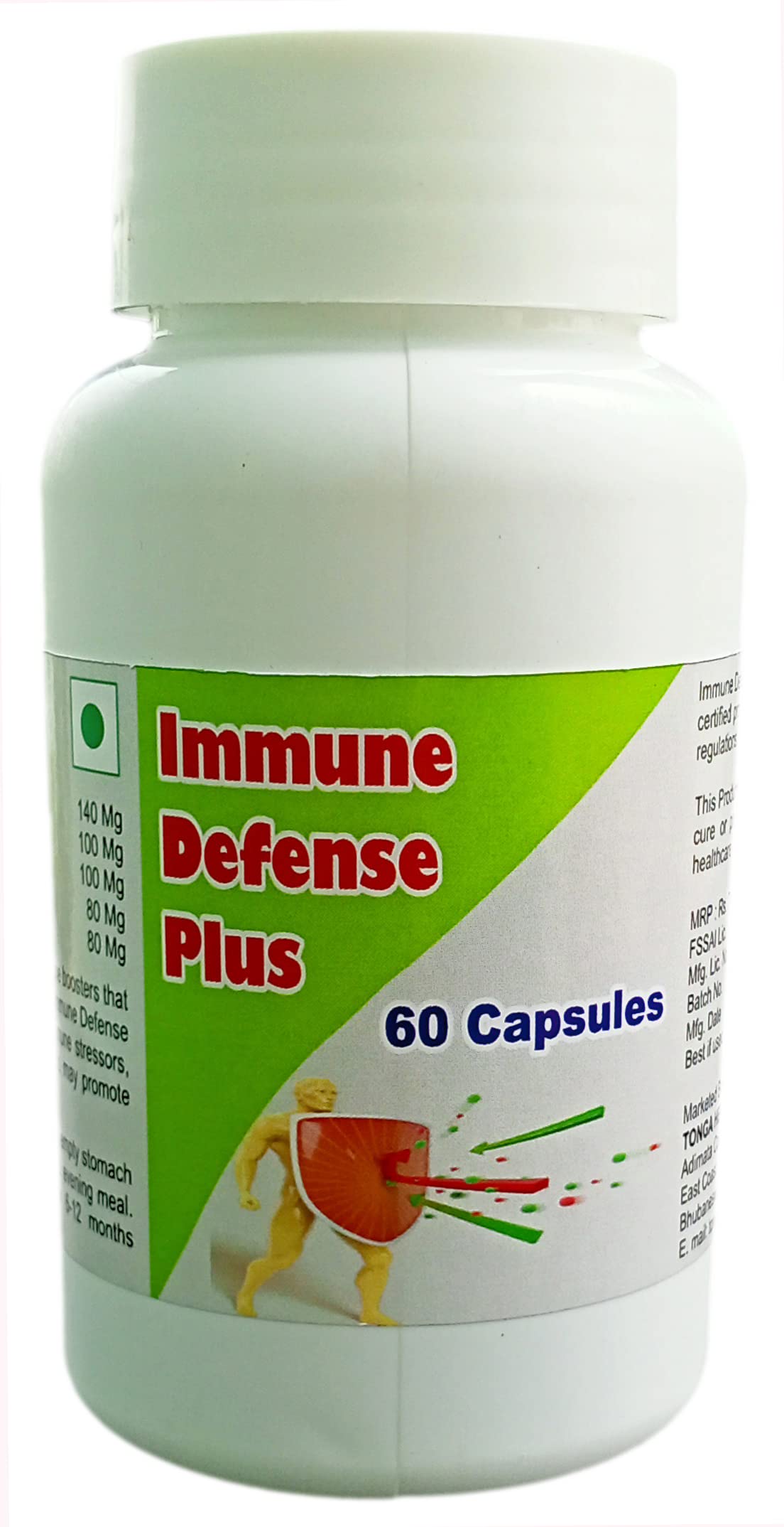 Buy IMMUNE DEFENCE PLUS CAPSULES - 60 CAPSULES (GET 1 BOTTLE IMMUNE ...