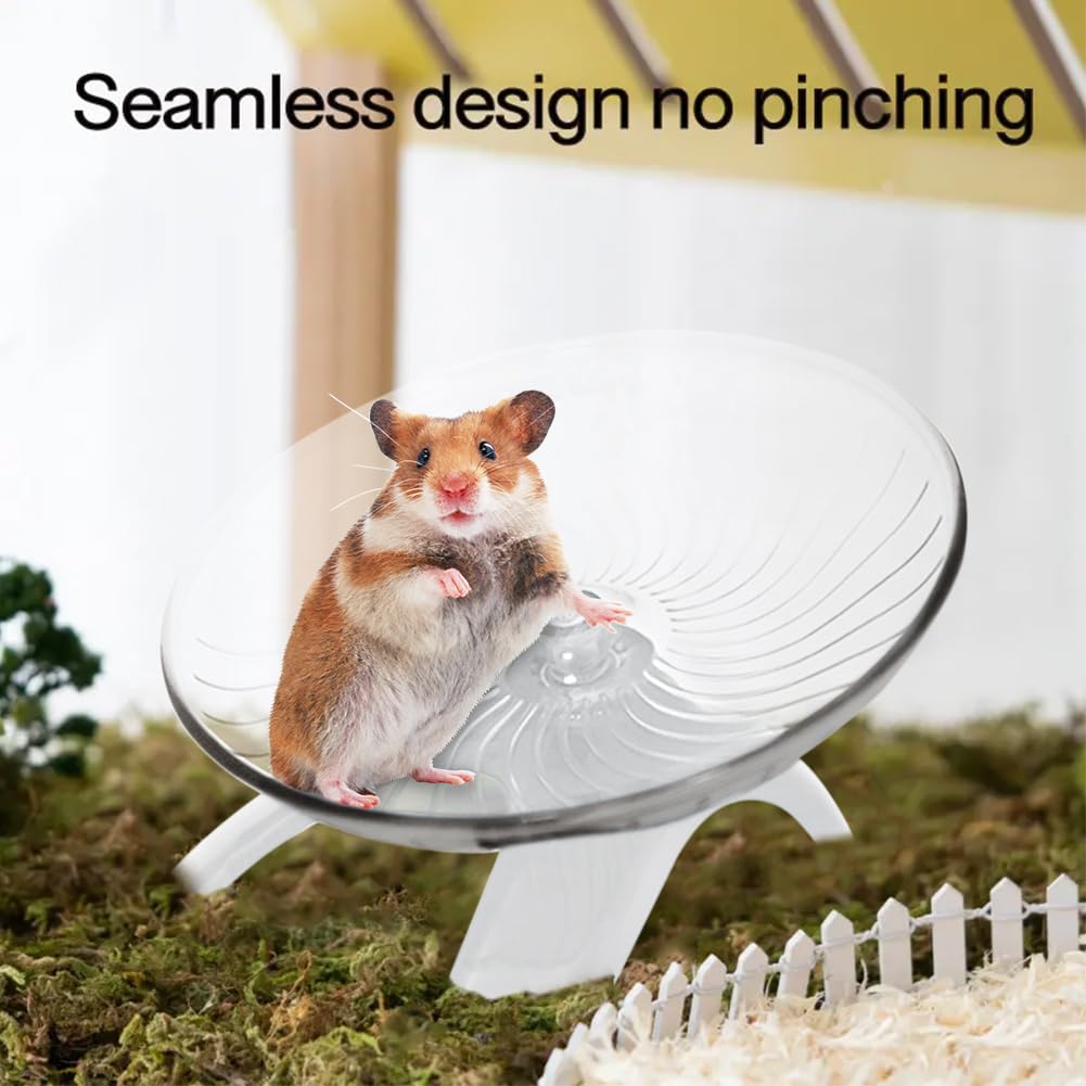 Snapklik.com : Hamster Wheel, Hermit Crab Climbing Toys Silent Running ...