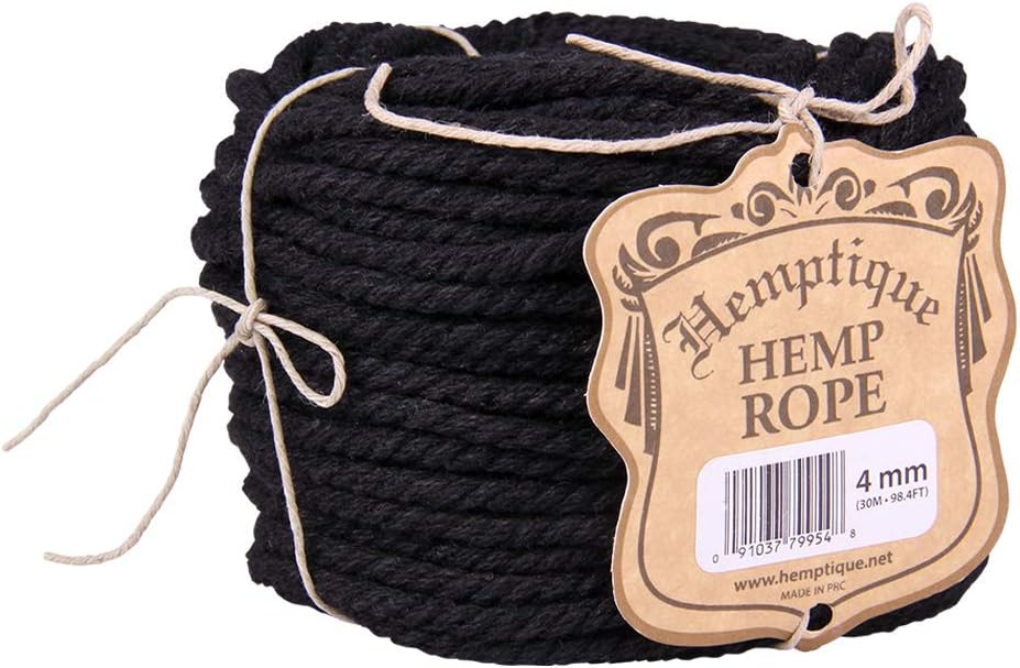 Amazon.com: Hemptique Hemp Macrame Rope - Made with Love - Crafter's #1 ...
