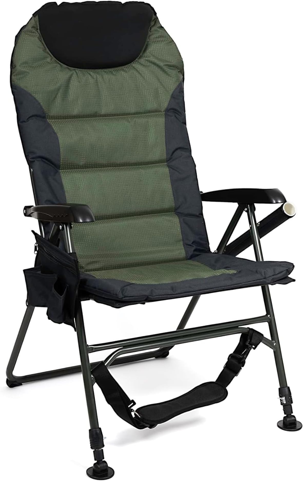 Amazon.com: X Strike Fishing Chairs with Rod Holder, Folding Ice ...