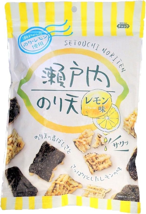 Amazon.com: Noriten - Lemon Nori Tempura Setouchi Seaweed Tenpura 70g ...