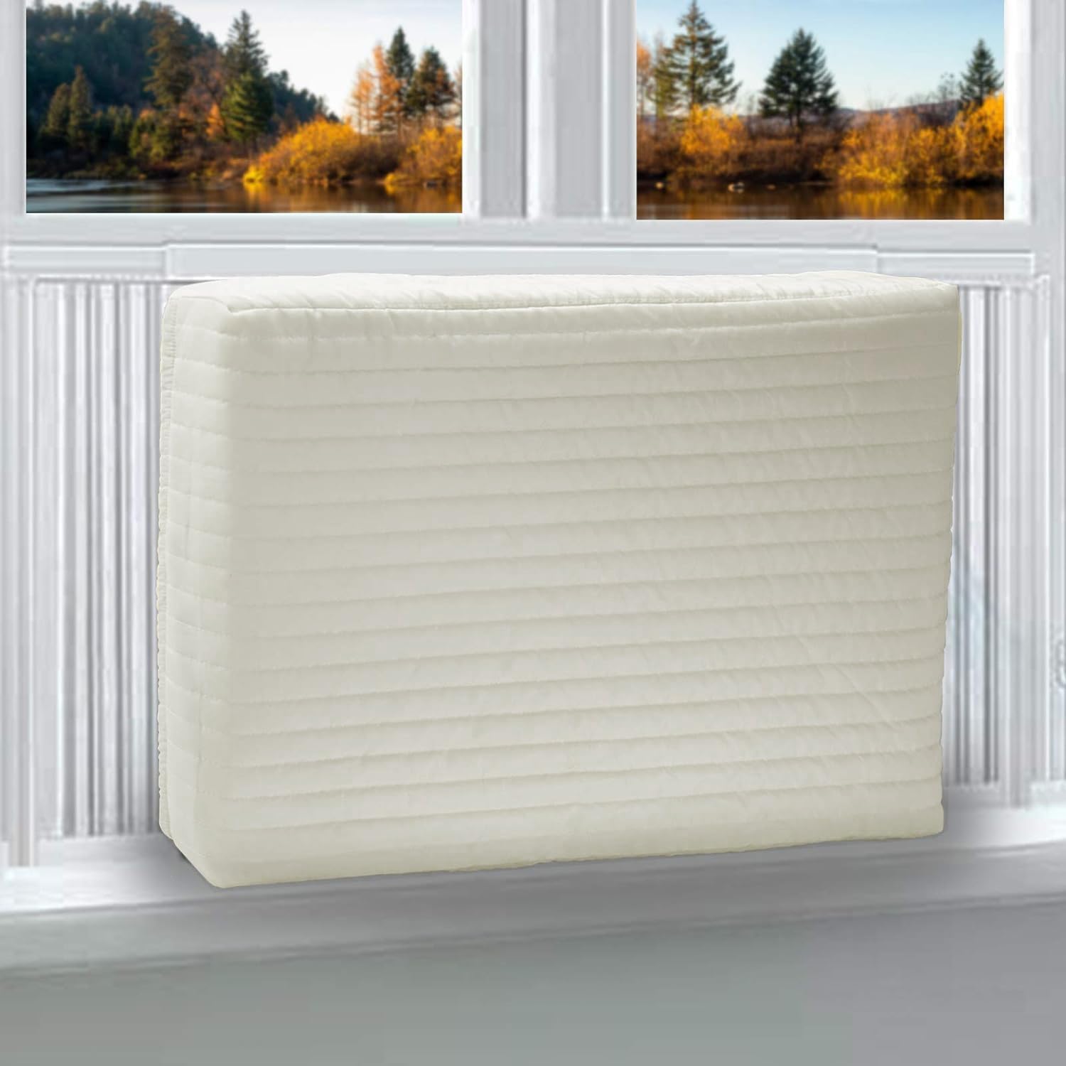 Amazon.com: Indoor Air Conditioner Cover (Beige) (Medium - 15 -17"H x ...