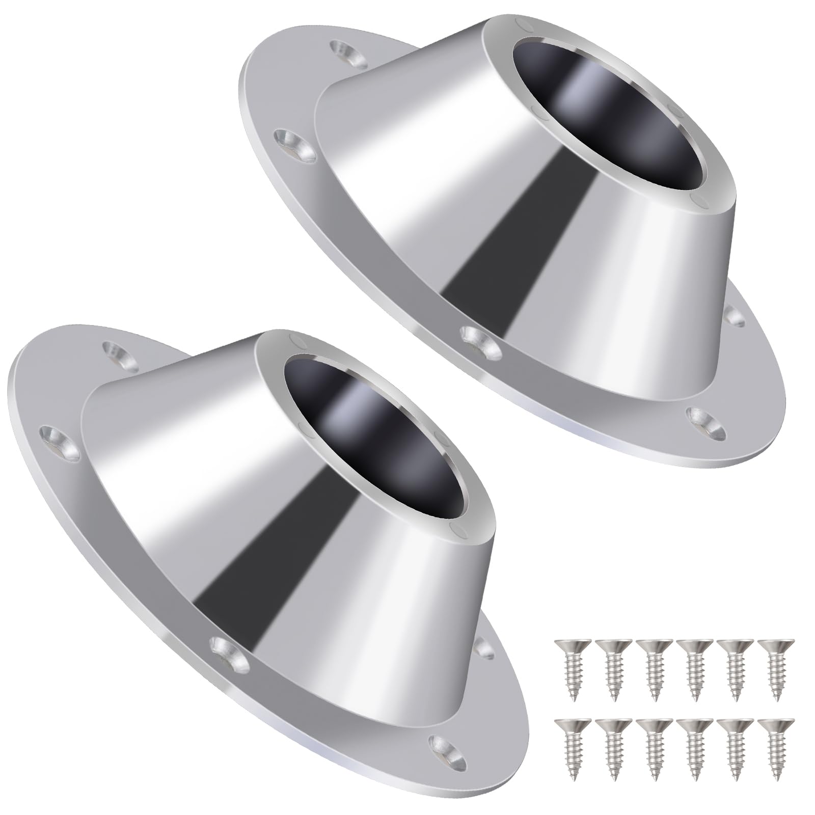 Amazon.com: RUPSE Boat RV Table Base Mount 2 Pack, Aluminum Standard RV ...