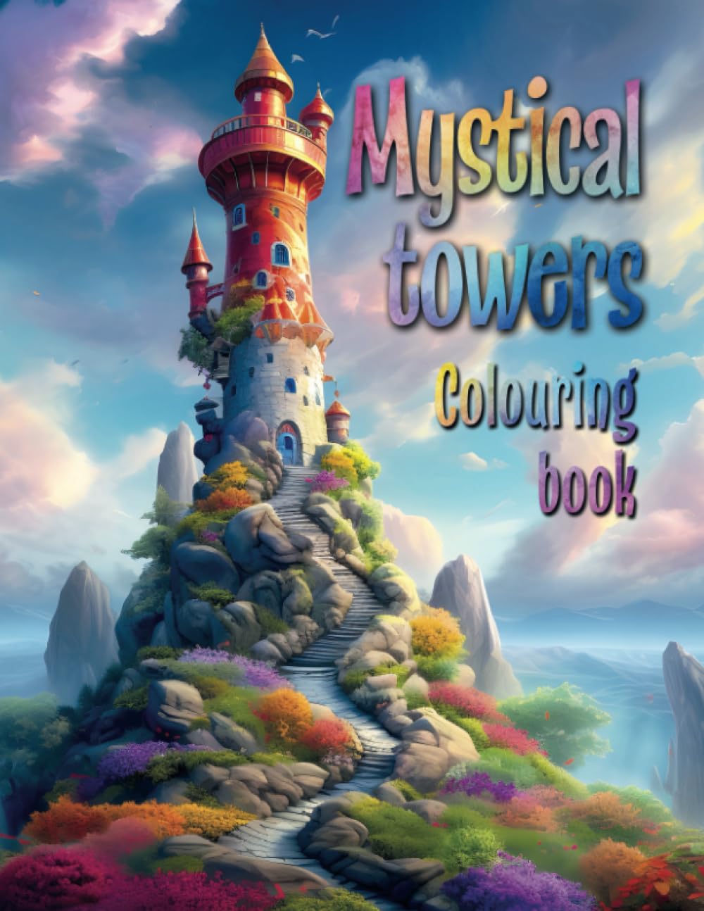 Amazon.com: Mystical Towers Coloring Book: Enter a world of magical ...