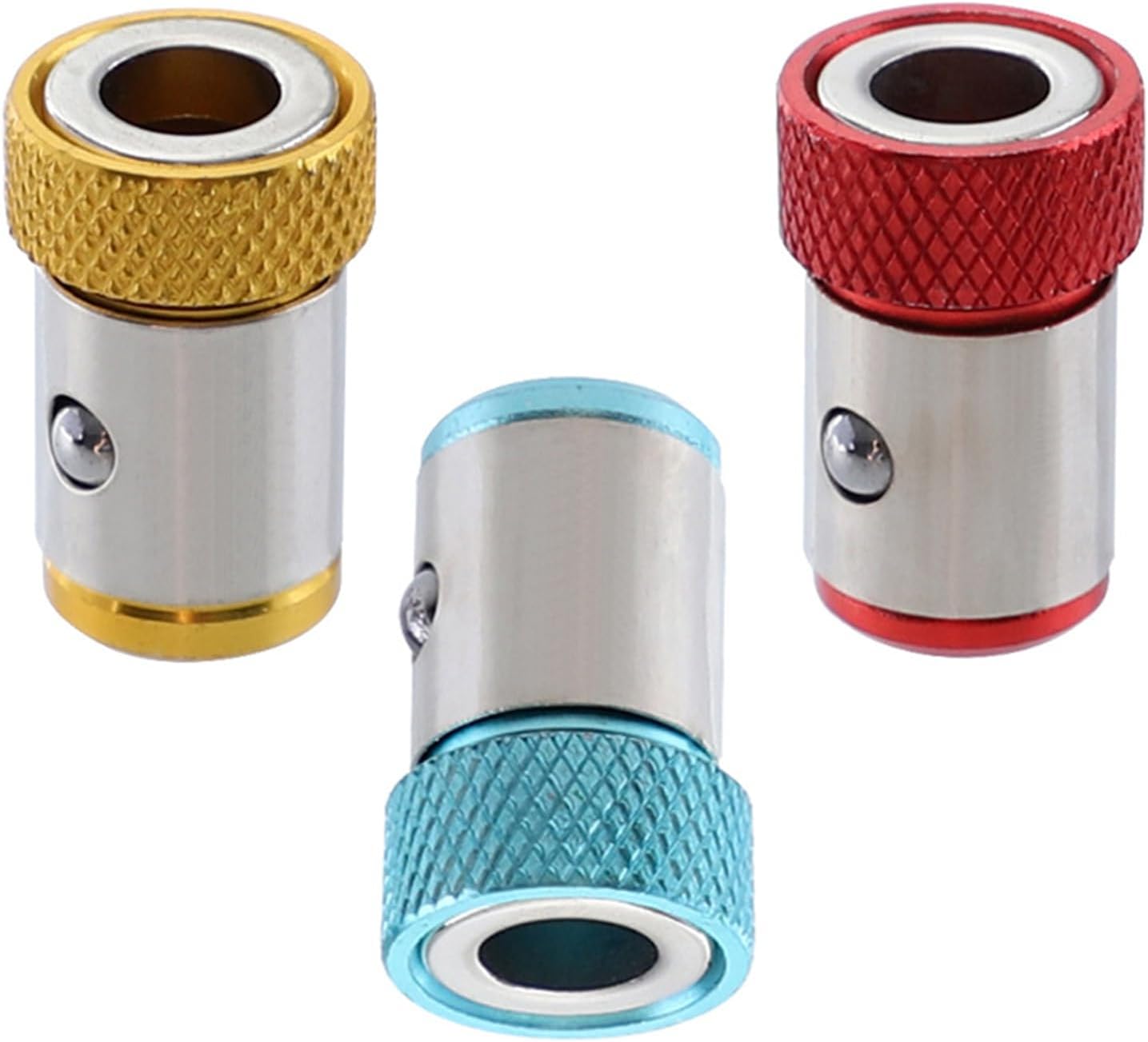 3 PCS Screwdriver Head Magnetic Ring for 1/4 ” 6.35mm Screwdriver Bits ...