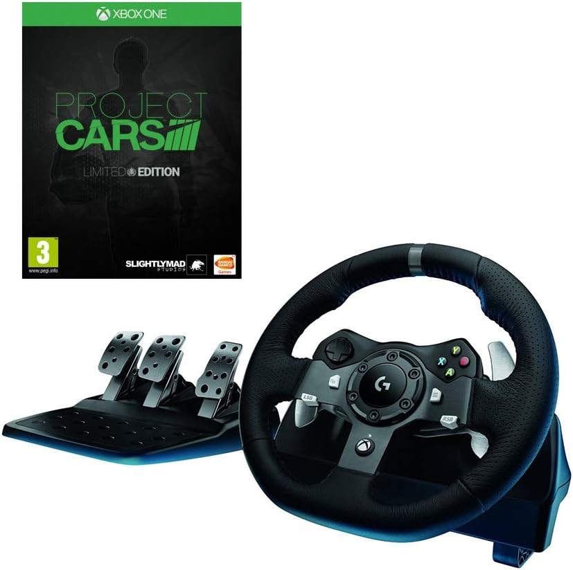 Logitech G920 Driving Force Racing Wheel with Project Cars Limited ...