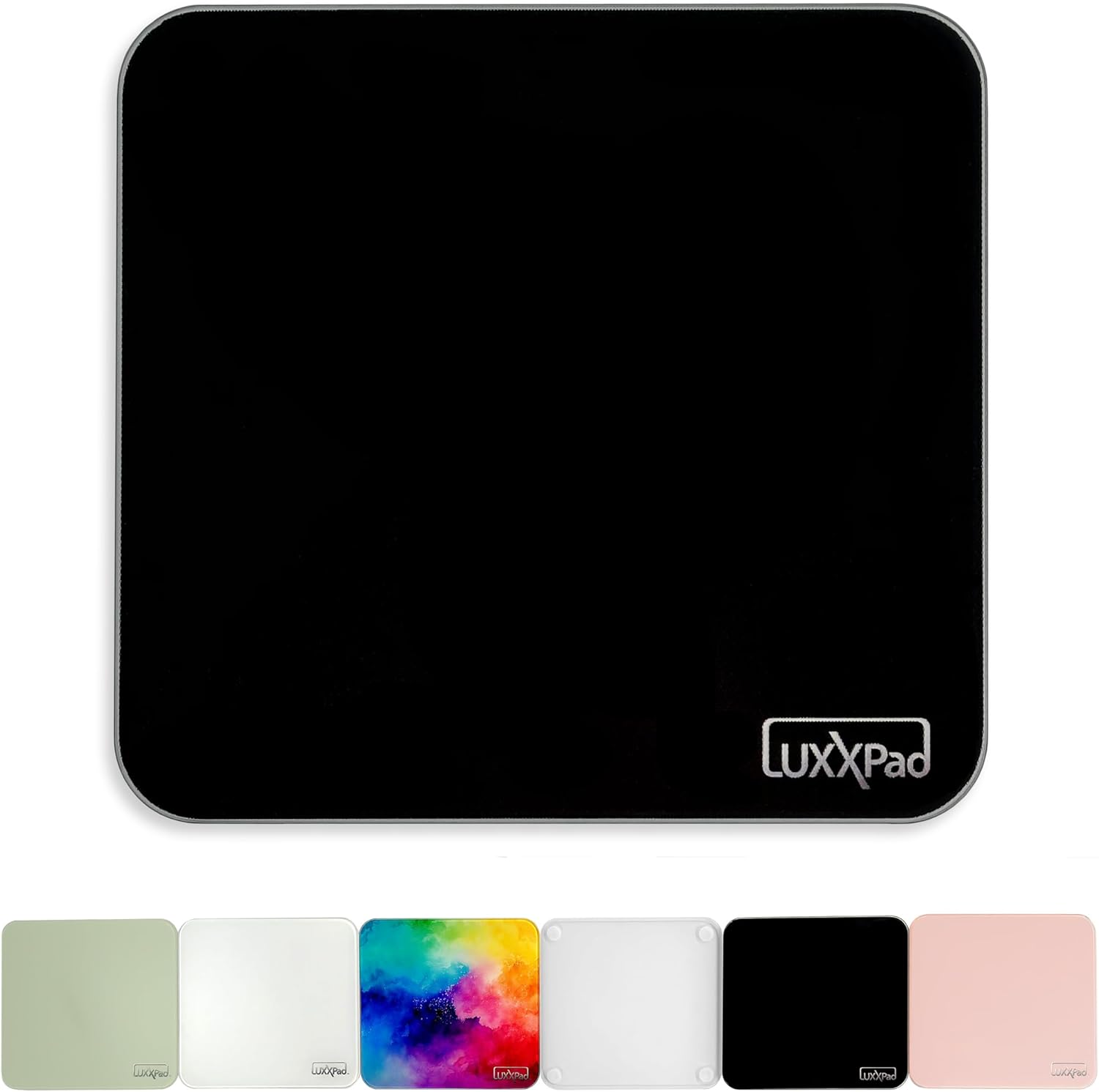 Amazon.com: Glassboard Studio LuxxPad Glass Mouse Pad - Mouse Pad ...