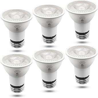 Amazon.com: KAKEMONO PAR16 LED Bulbs Dimmable 5W Long Neck Spotlight,E26 Medium Base for Track ...
