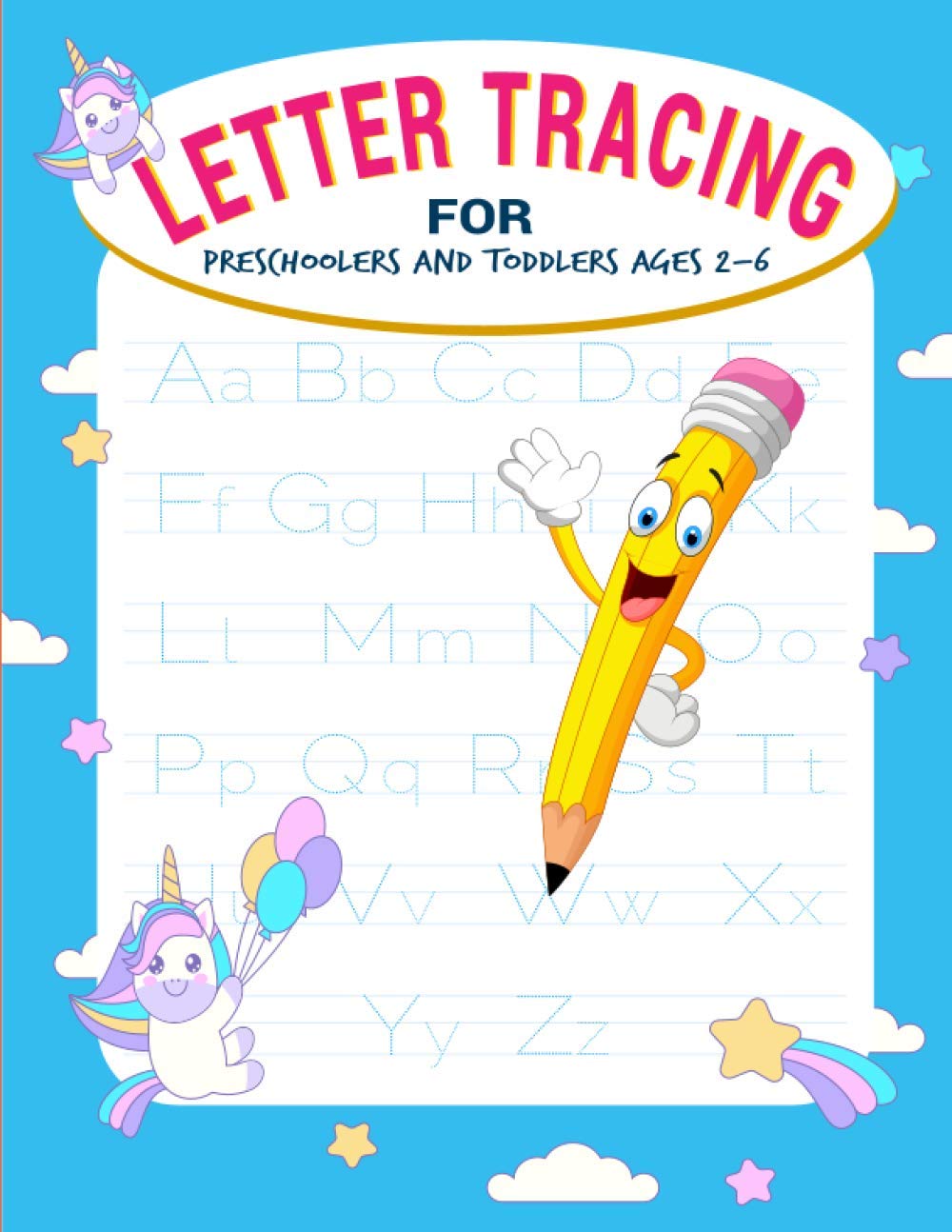Buy Letter Tracing For Preschoolers and Toddlers Ages 2-6: Funny ...