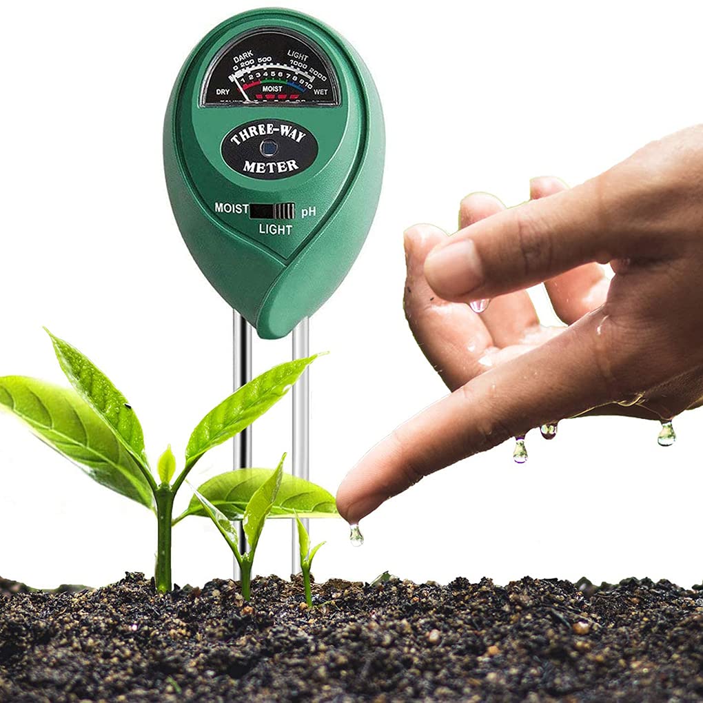 Buy HSTMYFS Soil pH Meter Care Soil r, 3-in-1 Soil Test Kit with ...
