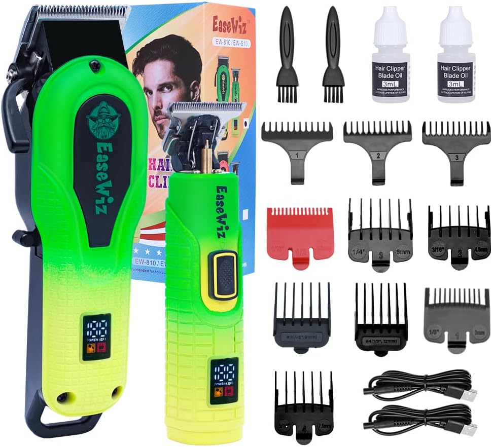 Amazon.com: EaseWiz Hair Clippers for Men Professional, Mens Hair ...
