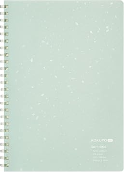 Amazon.com : KOKUYO ME Graph Spiral Journal Notebook, A5 Soft Ring 5 mm ...
