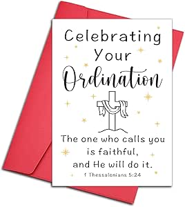 Amazon.com : Deacon Ordination Gifts for Pastor Ministers,Christmas ...