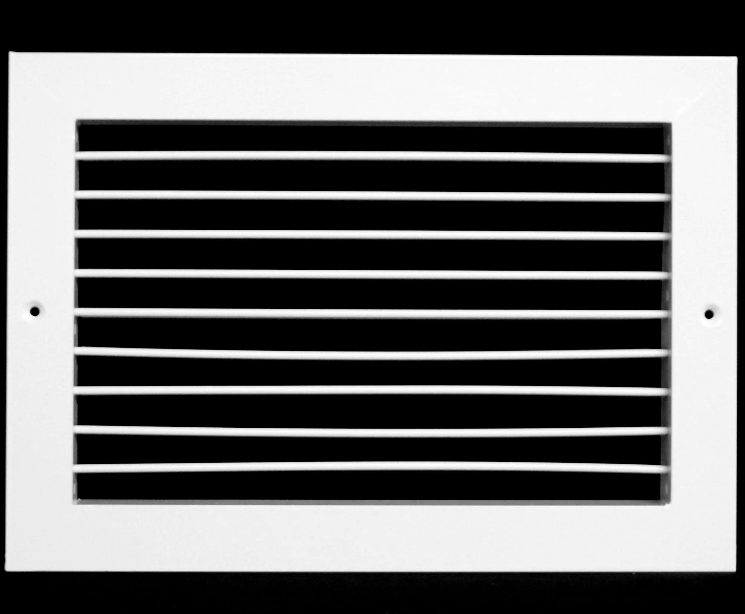 Aluminum Adjustable Return/Supply HVAC Air Grille - Full Control (14"w ...