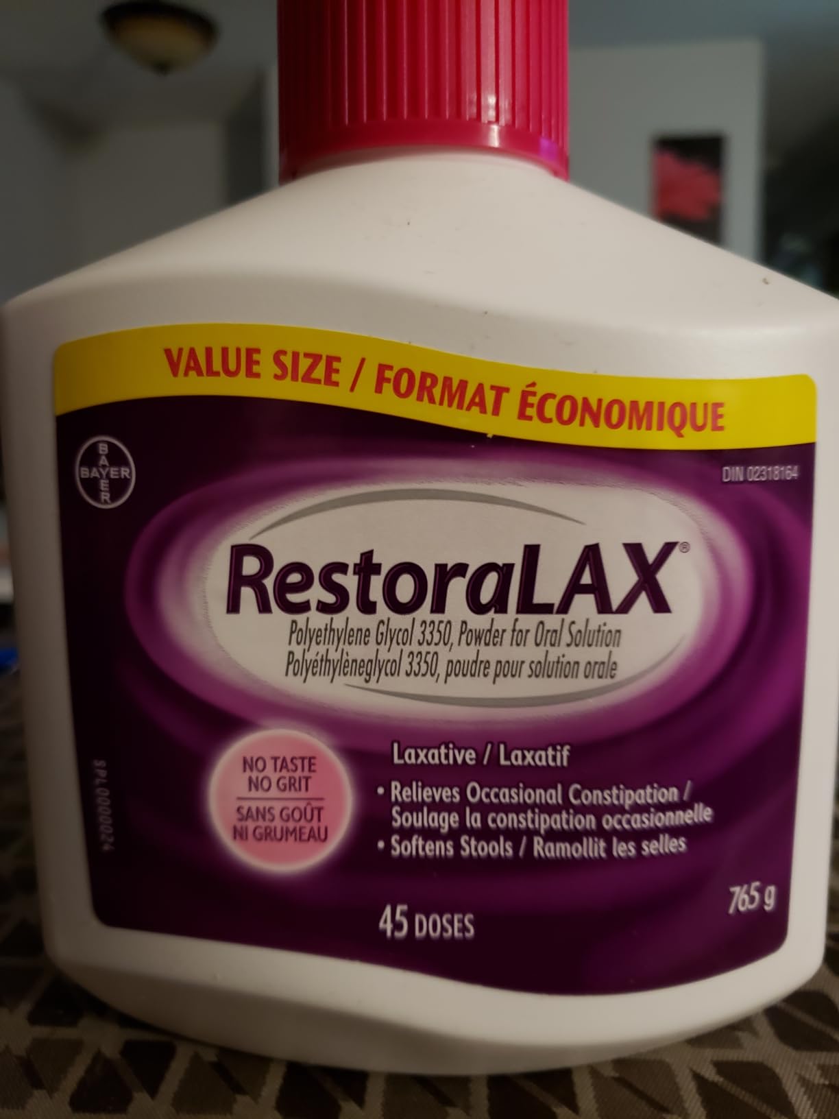RestoraLAX Powder Stool Softener Laxative - Laxatives For Constipation ...