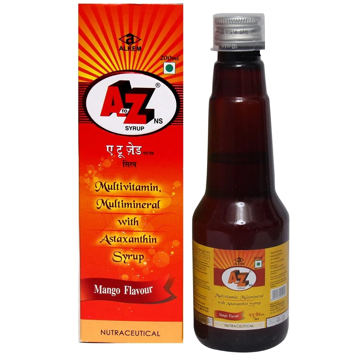 A to Z NS Mango - Bottle of 200ml Syrup : Amazon.in: Fashion