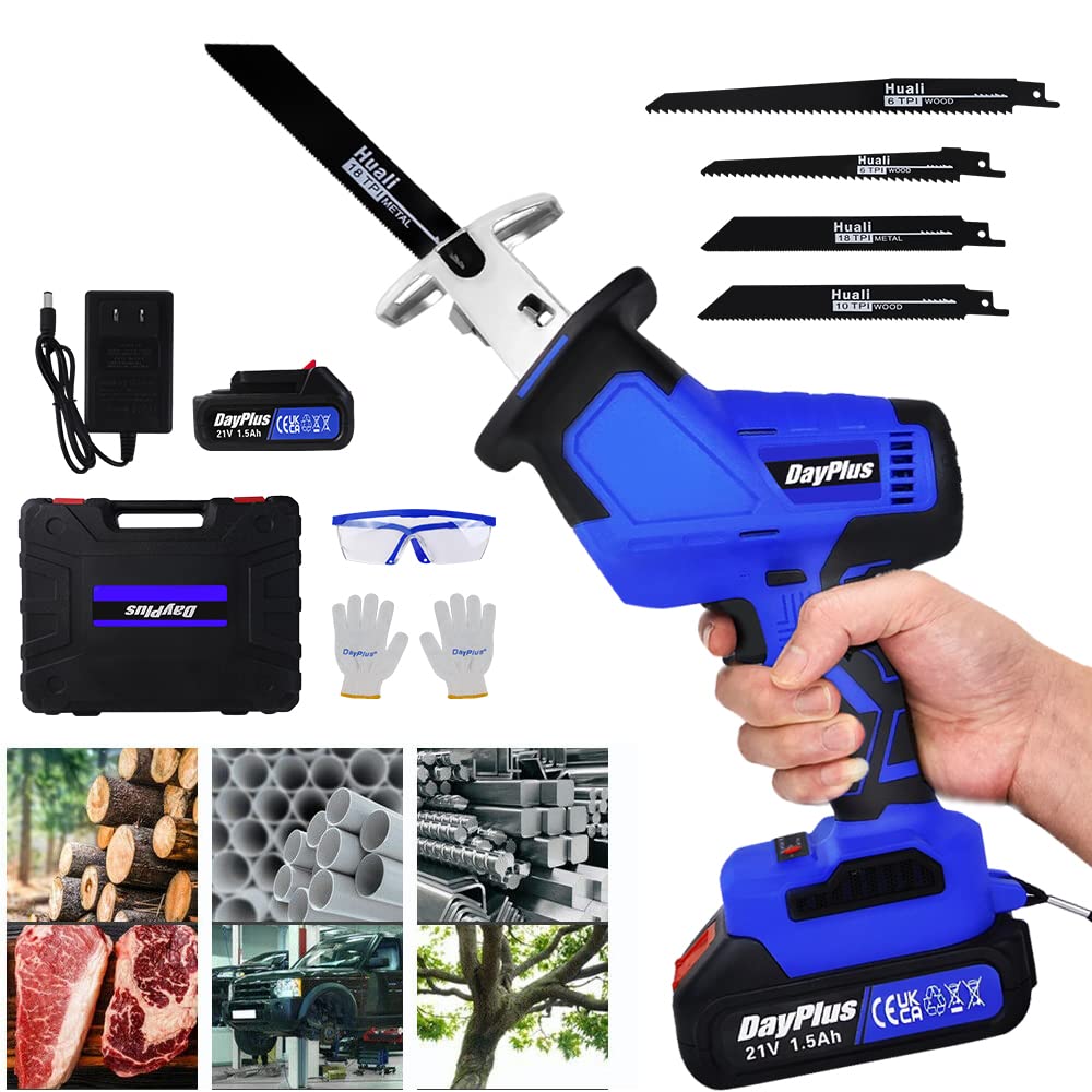 Brushless Reciprocating Saw, Wood Tree Branch Metal Bone Pipe Electric ...