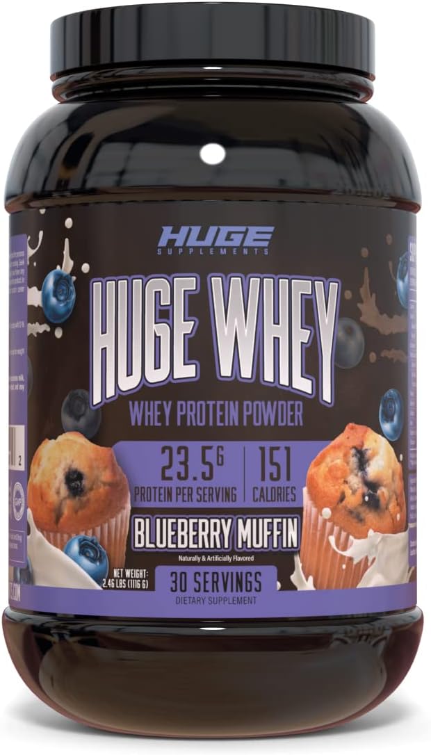 Amazon.com: Huge Supplements, Whey Protein Concentrate Powder ...