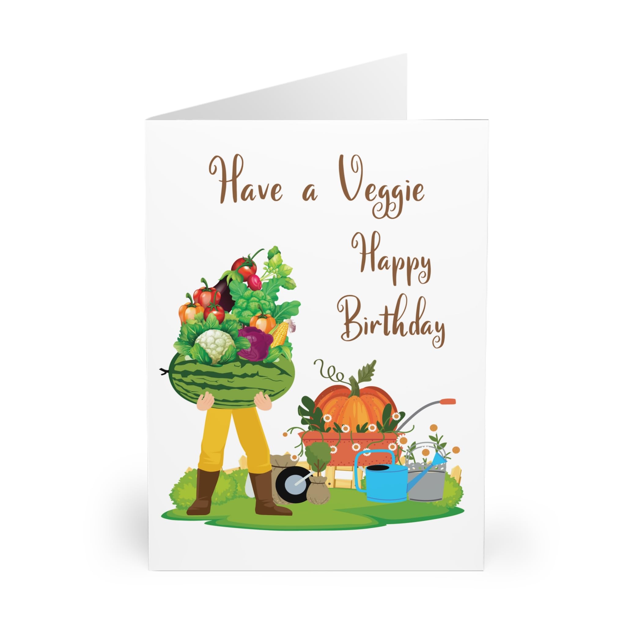 Happy Birthday Vegetable Harvest – A Gardener's Delight Greeting Card ...