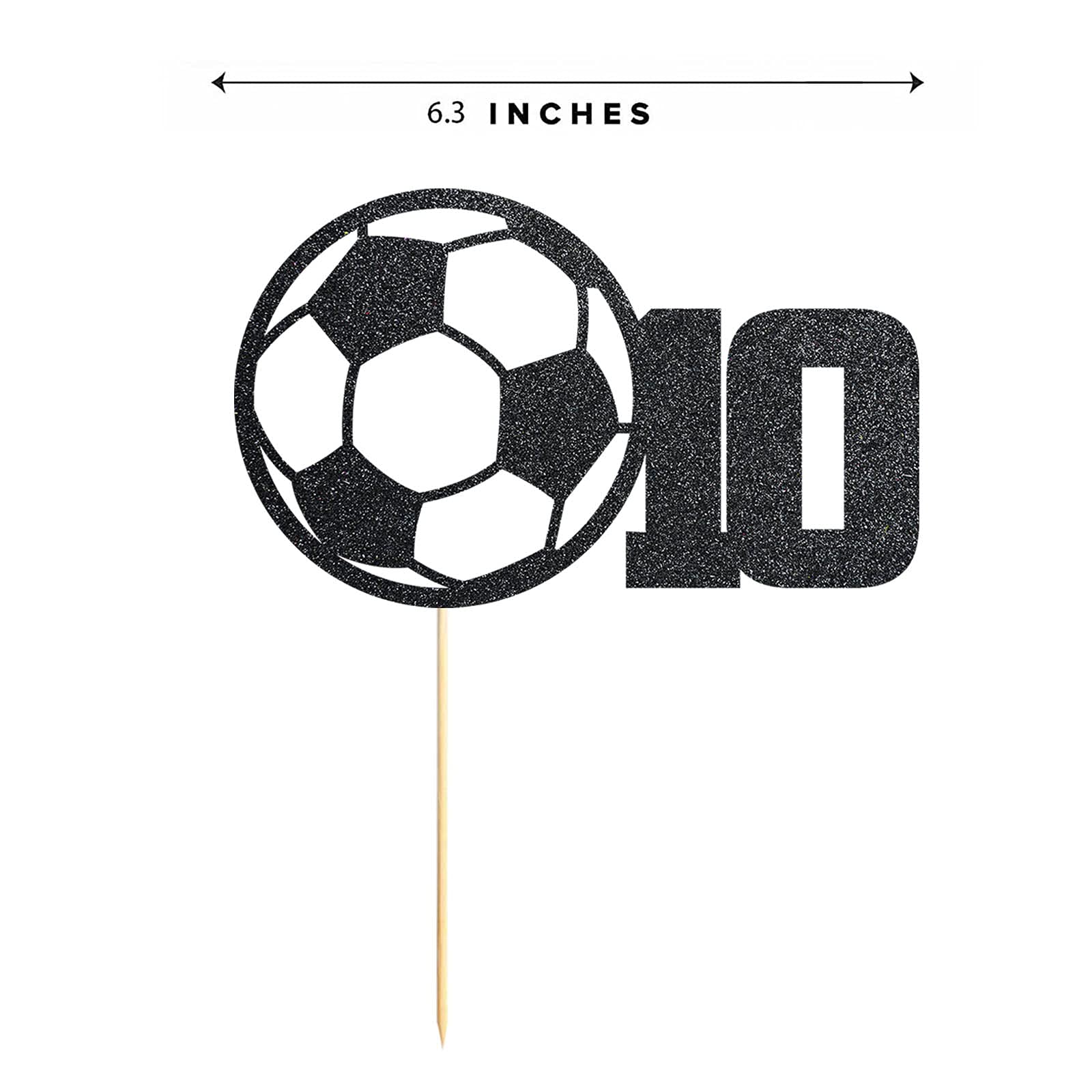 Happy Birthday Soccer Cake Topper Hockey Theme 10th Birthday Cake ...