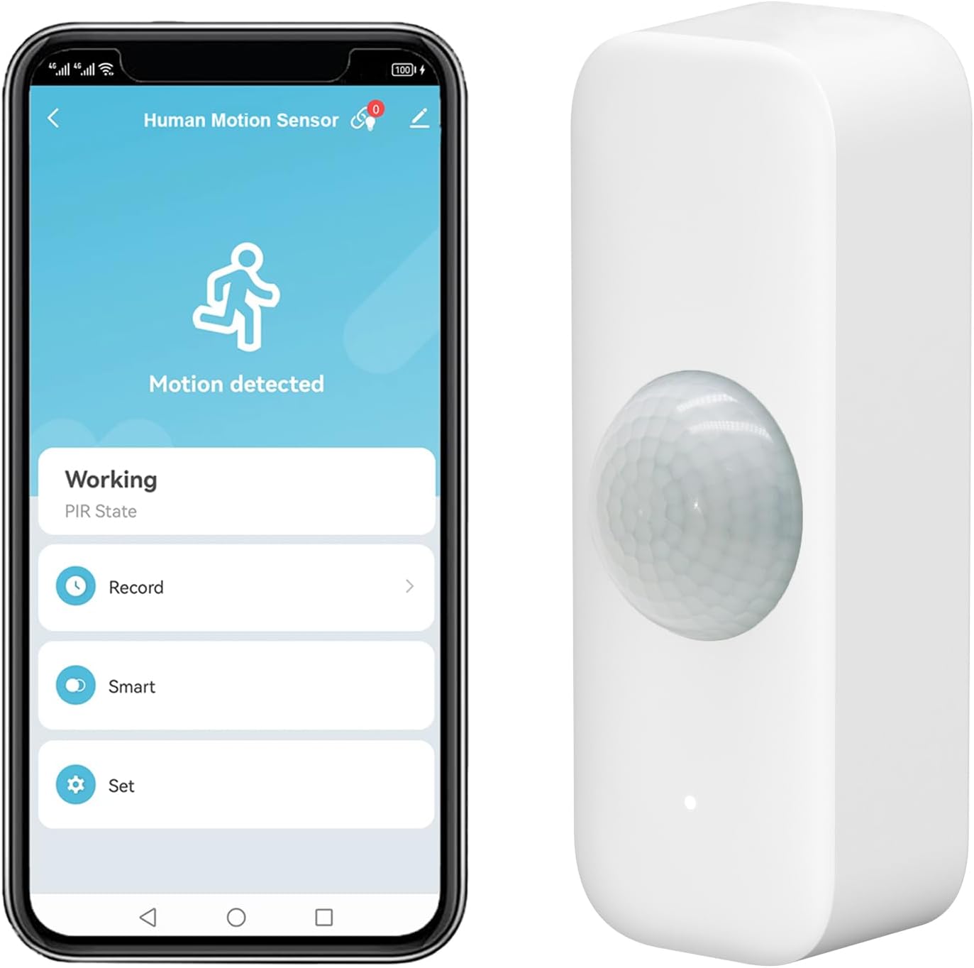 Meross Détecteur de Présence Intelligent, Détecteur de Mouvement 3 en 1 ...