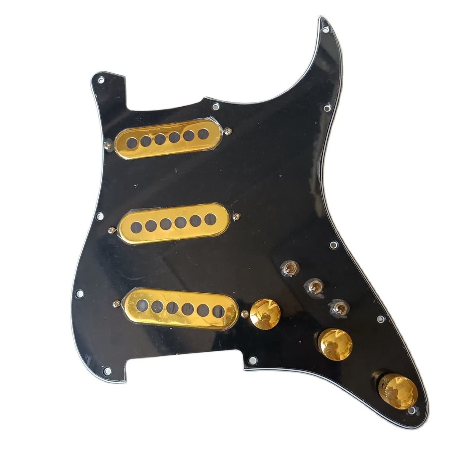 Buy pickguard pickup SSS Prewired For Strat Pickguard Harness Pickups 3 ...