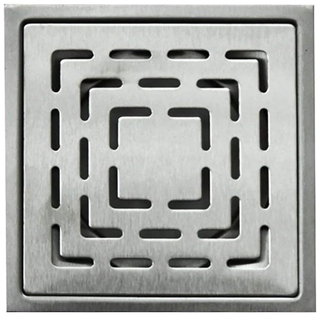 Buy Anlay Square Lock Stainless Steel SS 304 Plain with Hole Grating ...