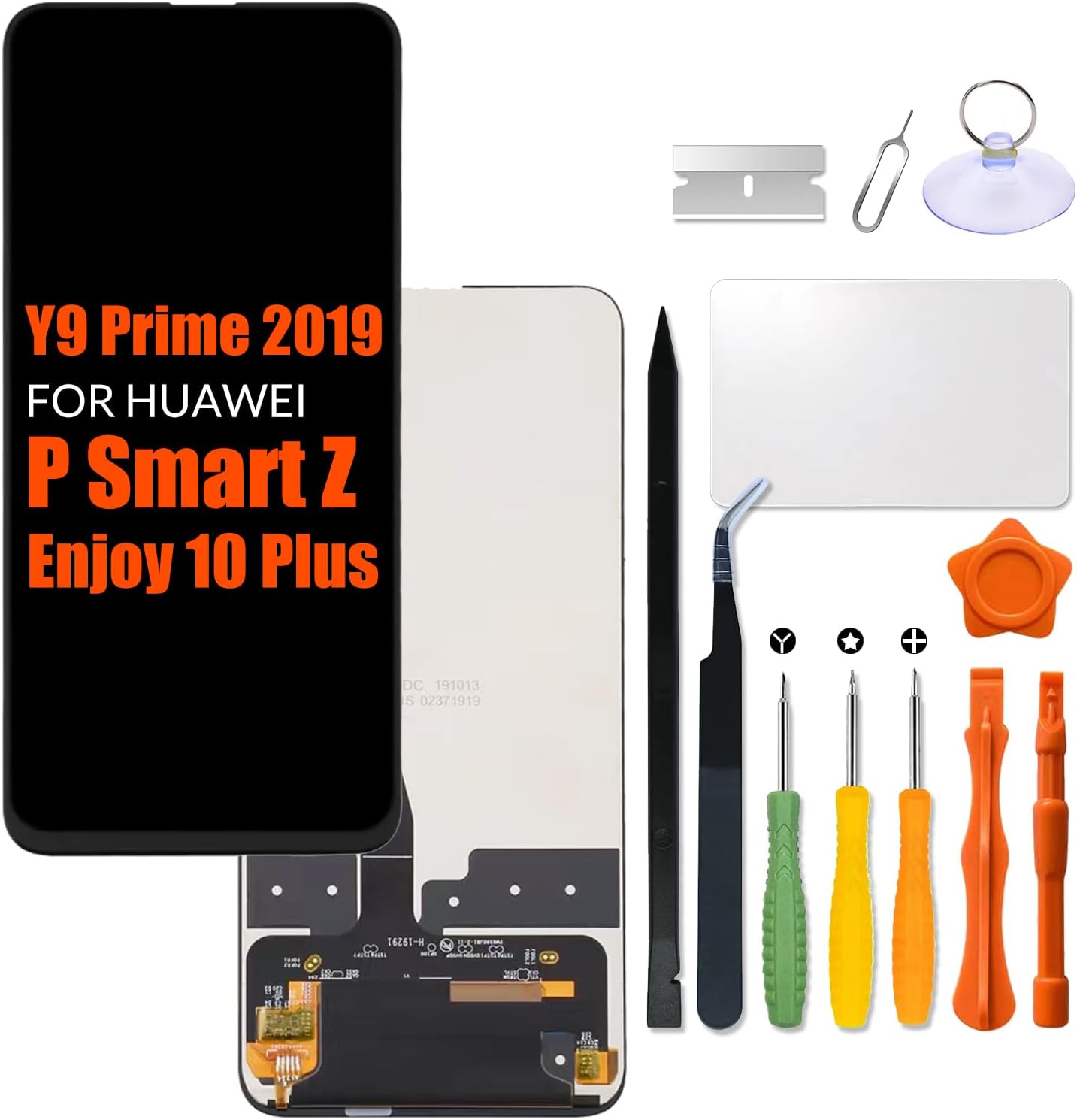 Amazon.com: Replacement for Huawei Y9 Prim e 2019 | P Smart Z | Enjoy ...
