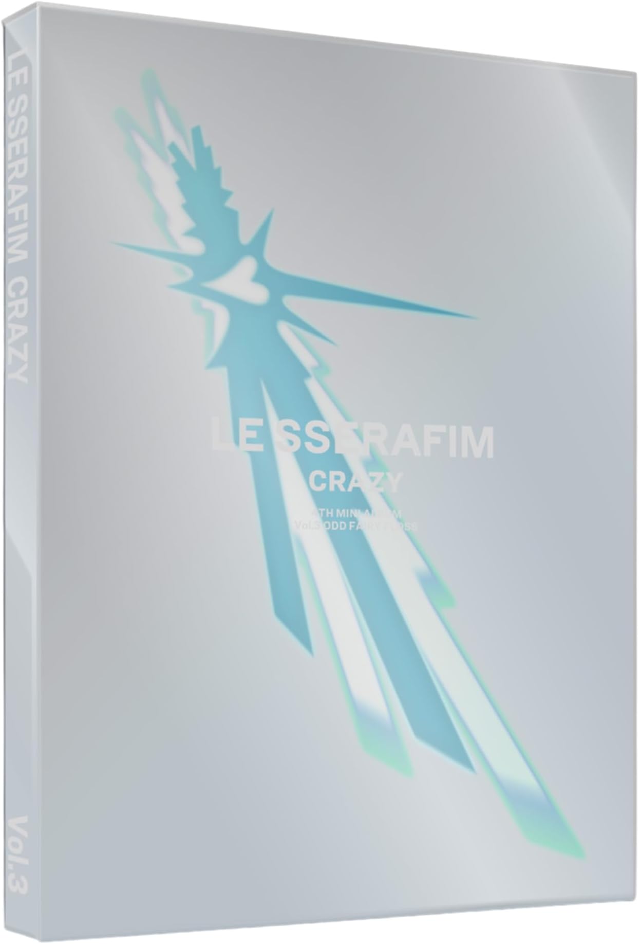Amazon.com: LE SSERAFIM 4th Mini Album [CRAZY] Photobook Version Vol.3 ...
