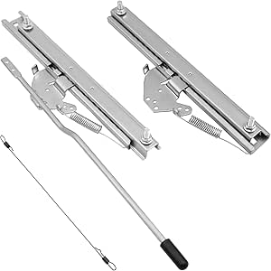 Amazon.com: Universal Adjustable Seat Slider, Dual Locking Rails ...