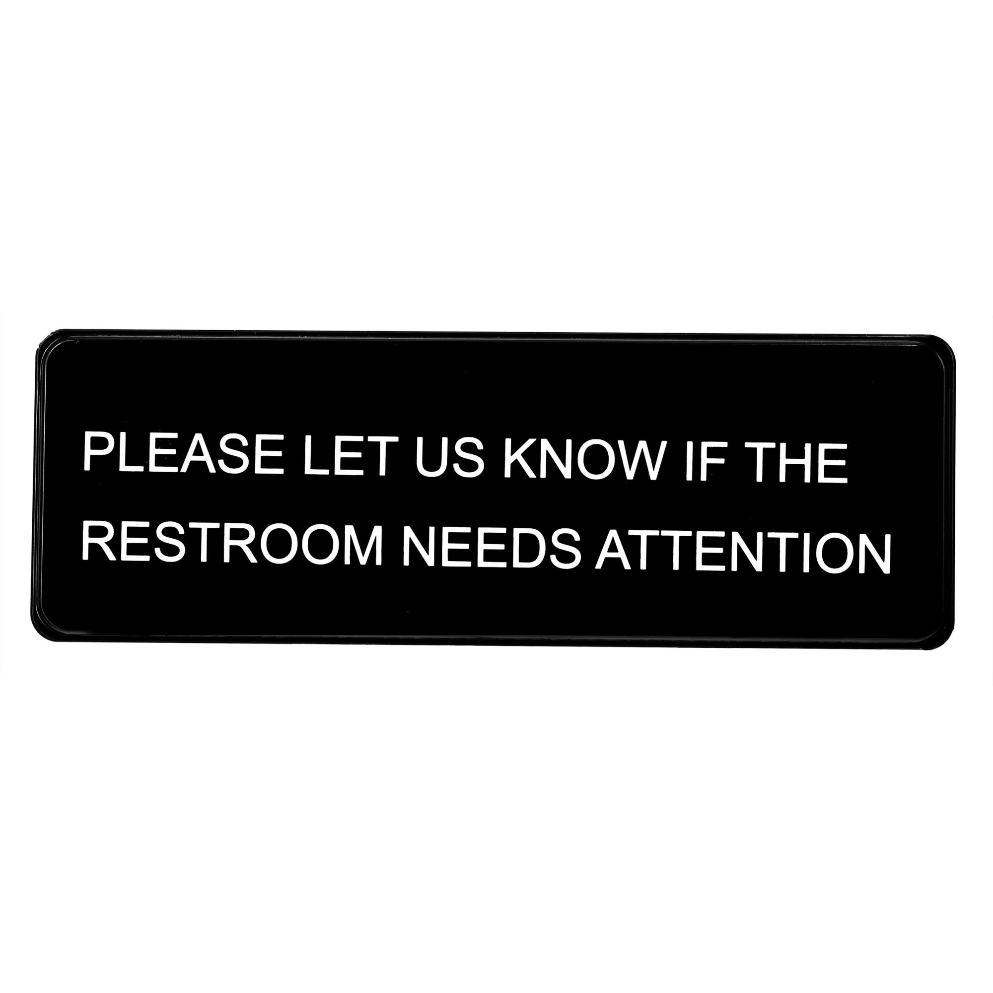 Alpine Industries Please Let Us Know If The Restroom Needs | Desertcart ...