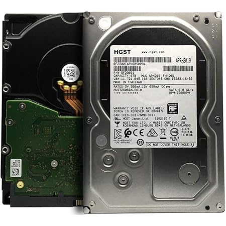Amazon.com: HGST HGST Ultrastar He6 6TB 3.5" SATA 7200 RPM Enterprise ...