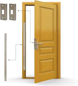 Door Armor Mini - 3-Piece Door Security Kit, Made in USA, Door Kick-in ...